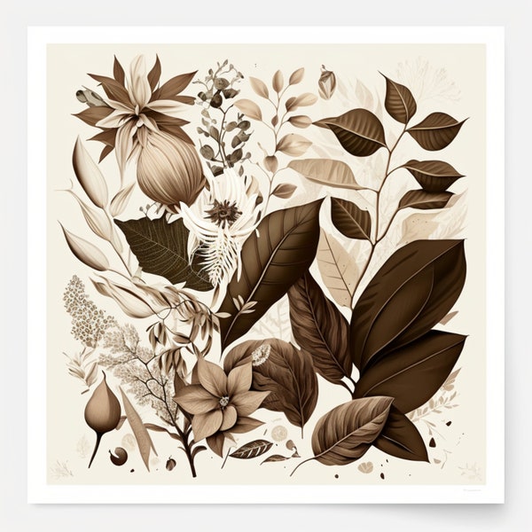 Botanical Print - Etsy