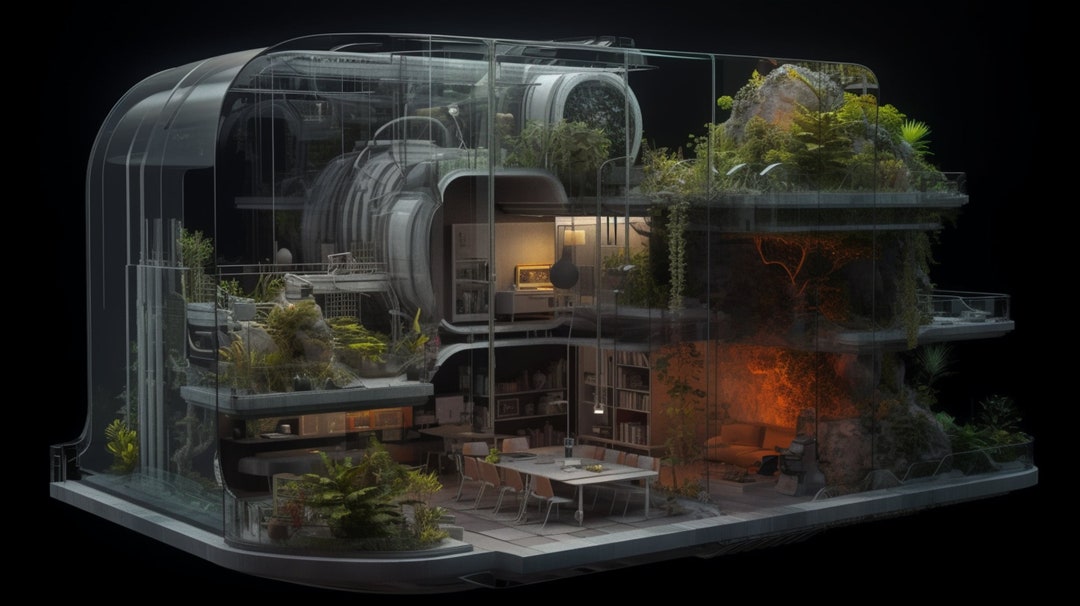 Future Living Complex 4 - Etsy