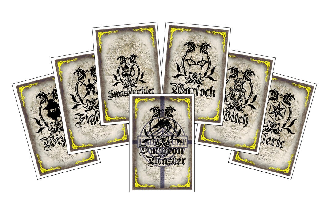 RPG Wearable Character ID Card for Role Playing Games - Etsy UK