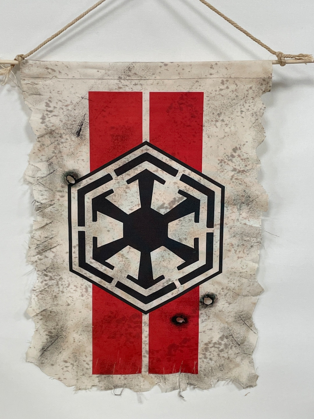 Sith Empire Distressed Flag Banner Home Garden Decor Hand Made Wall ...