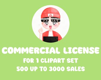MICRO Commercial License Add-on, From 0 to 100 Prints /sales, NO Credit ...