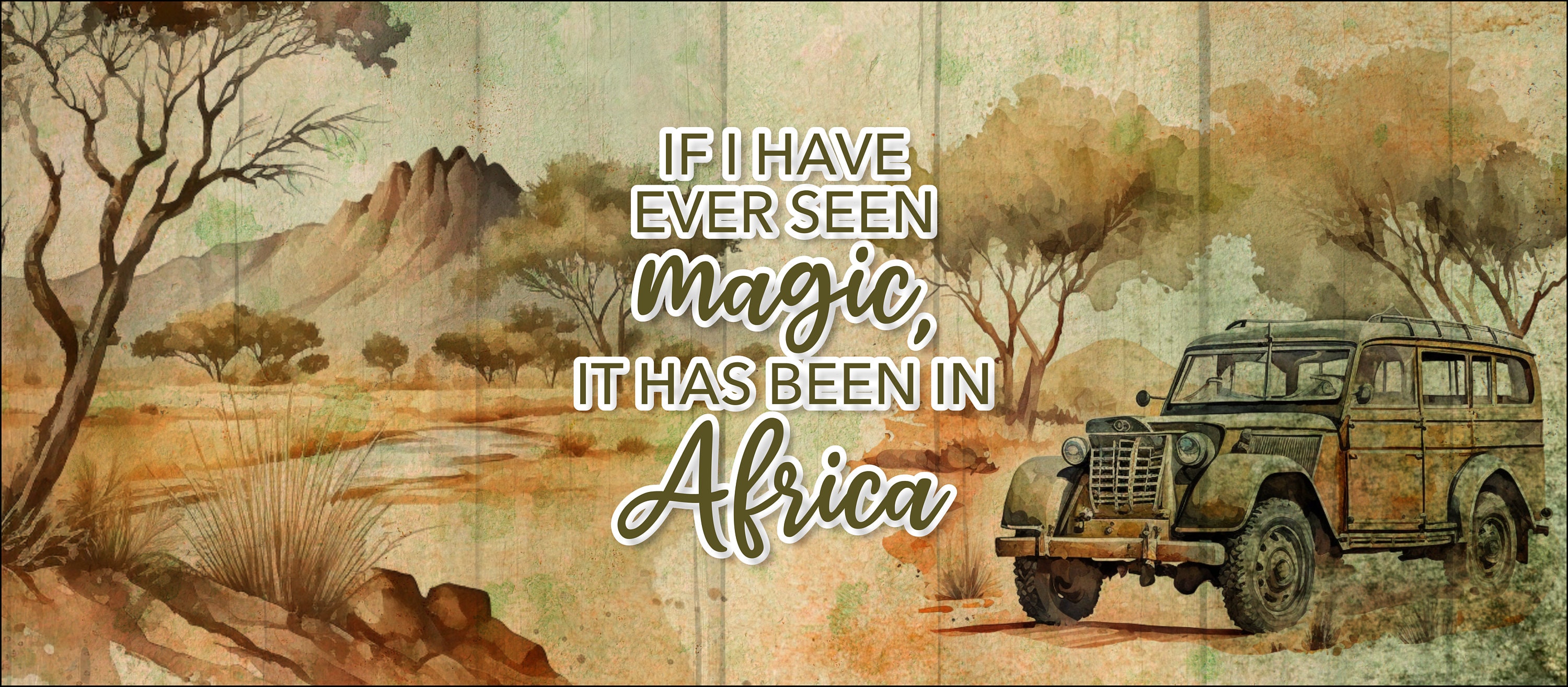 Buffalo - SA Big 5 Mug Wrap - South African Safari - Etsy