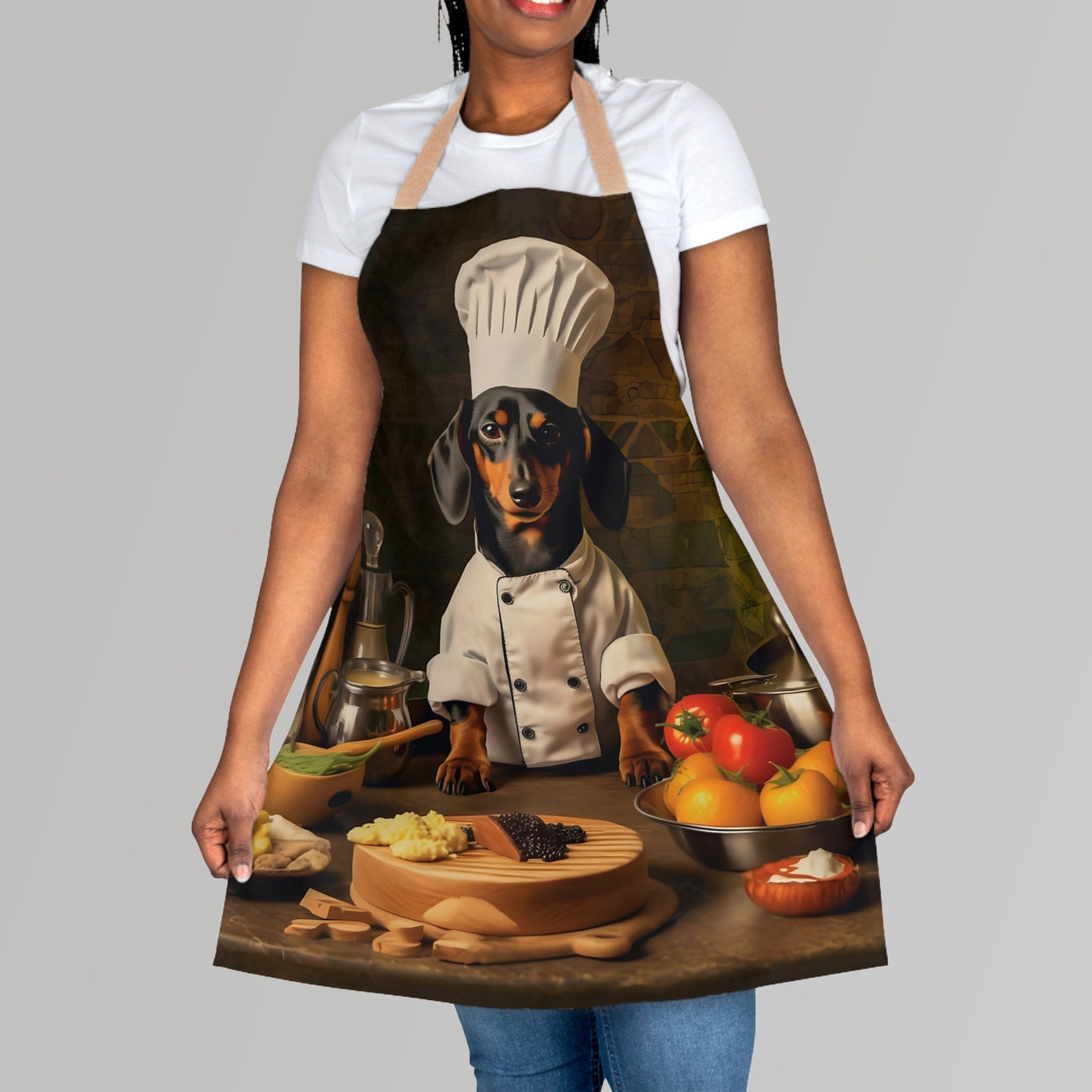 Dachshund Kitchen Chef Apron Unleash Culinary Adventures - Etsy