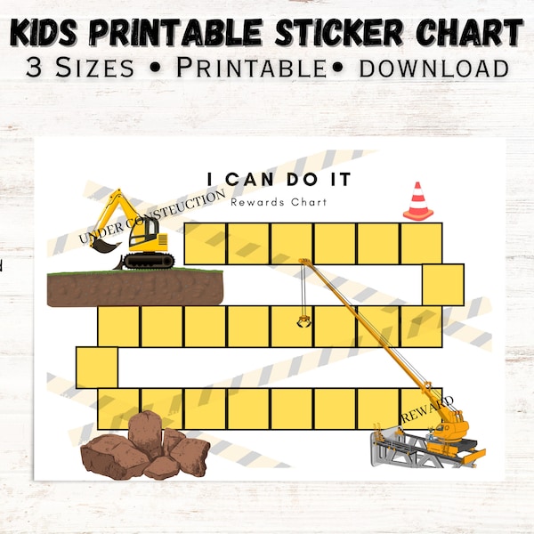 You Can Do It Chart - Etsy