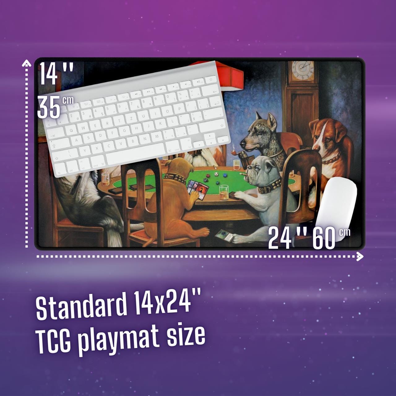 MTG Playmat A Friend in Need, 24x14 Inch, Optional Zoning, TCG Play Mat ...