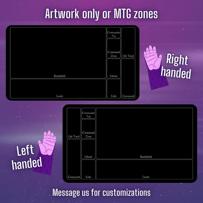 MTG Playmat A Friend in Need, 24x14 Inch, Optional Zoning, TCG Play Mat ...