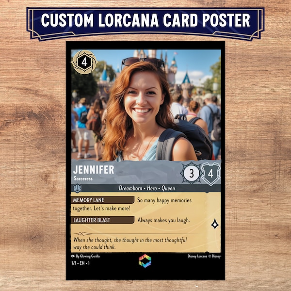 Custom Lorcana Trading Cards - Etsy UK