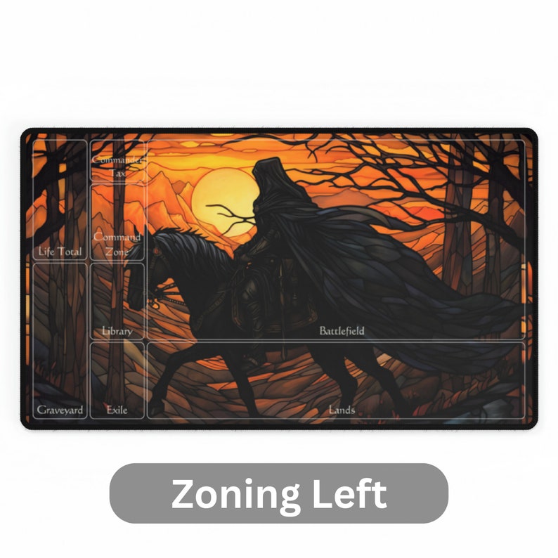 MTG Playmat | 24x14 Inch | the Nazgûl | Optional Zoning | TCG Play Mat ...