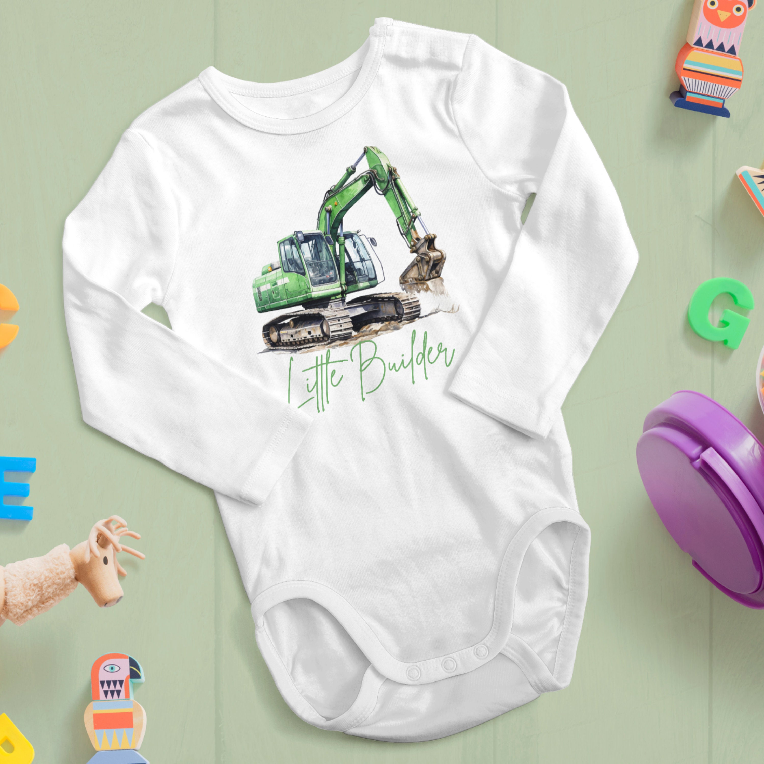 Watercolor Excavator Many Colors Excavator Png Digger - Etsy