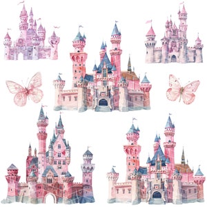 Watercolor Princess Clipart, Little Princess Clipart, Fairytale Clipart ...