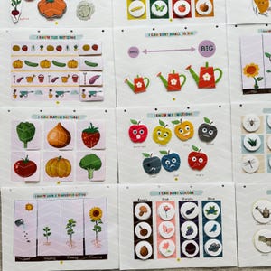 Toddler Learning Binder, Busy Book Printable, Preschool Activities ...