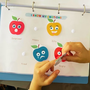 Toddler Learning Binder, Busy Book Printable, Preschool Activities ...