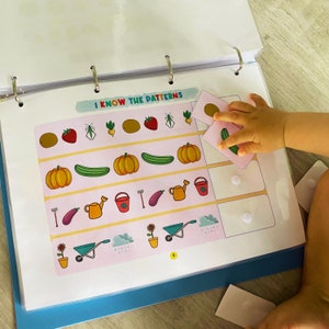 Toddler Learning Binder, Busy Book Printable, Preschool Activities ...