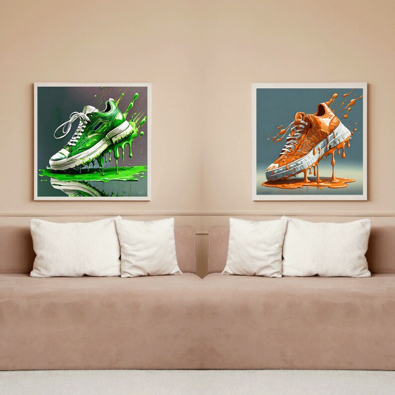 Dripping Sneakers Png, Dripping Sneakers Clipart, Sublimation Design ...