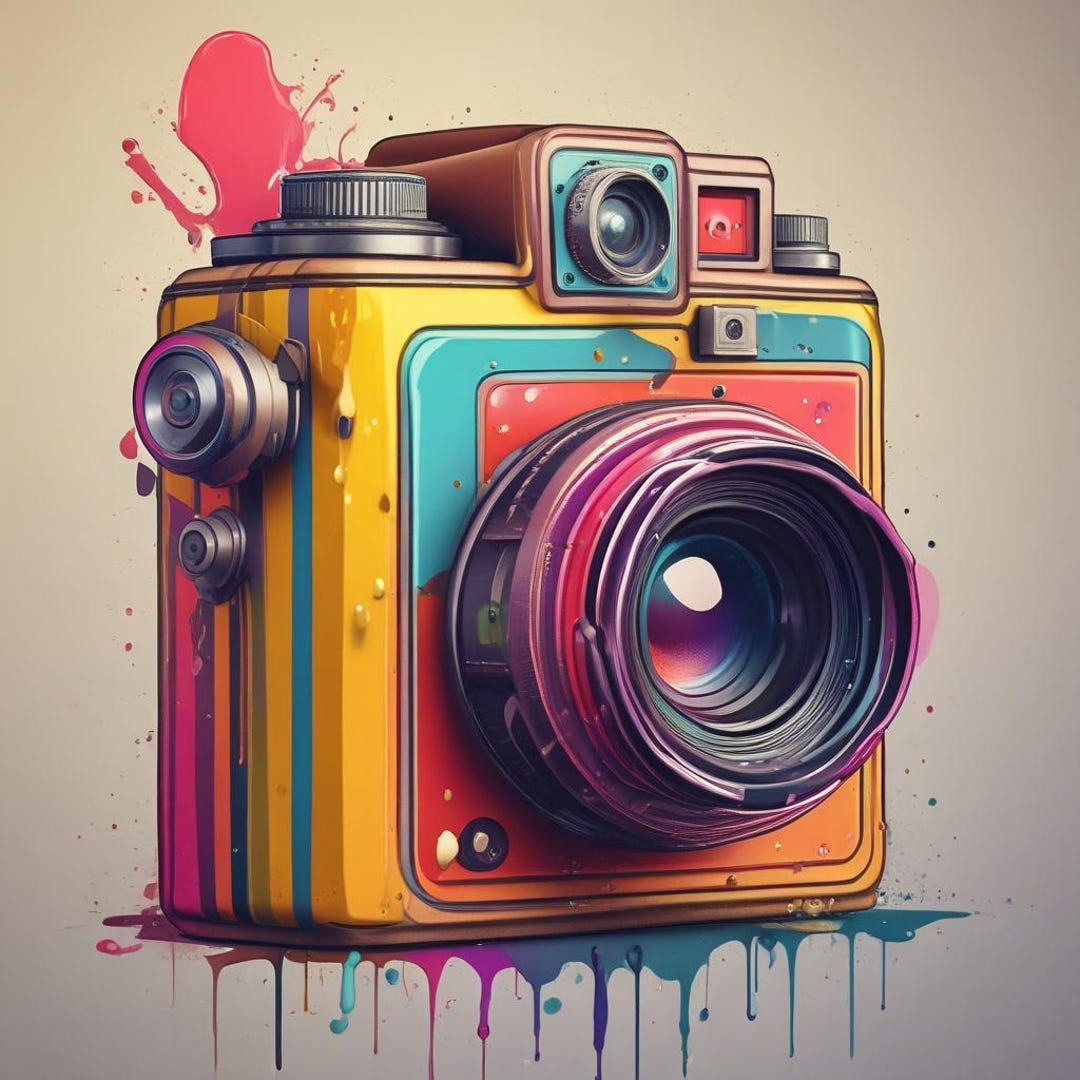 9 Watercolor Camera Clipart,bundle, Photography, Digital Download ...
