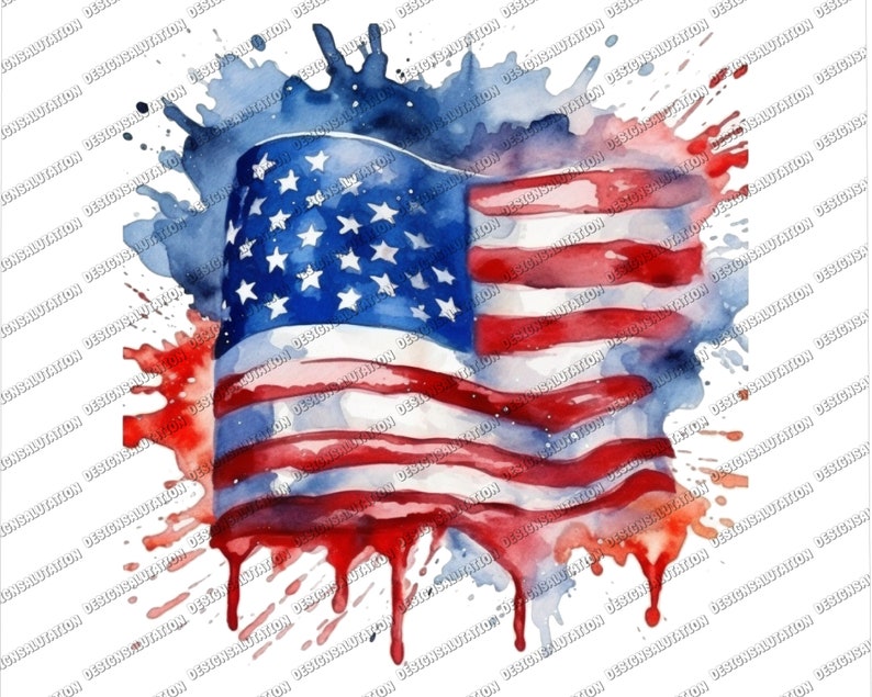 American Flag PNG American Flag Portrait Flag Illustration Flag ...