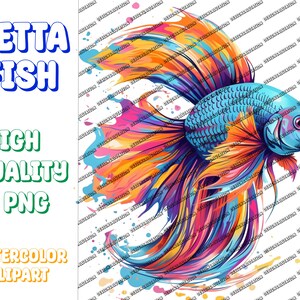 Betta Fish Png Colorful Betta Fish Fish Png Sublimation Fish Png Fish ...