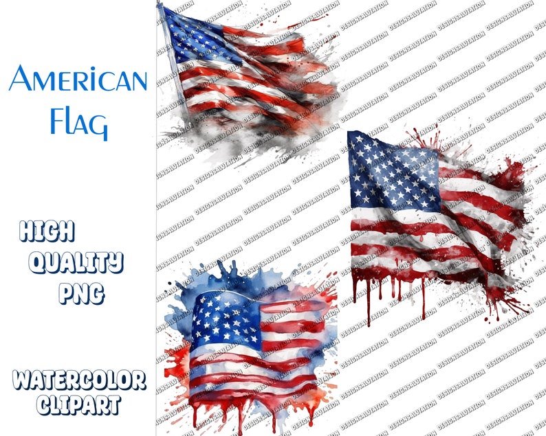 American Flag PNG American Flag Portrait Flag Illustration Flag ...