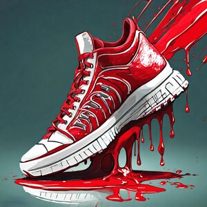 Dripping Sneakers Png, Dripping Sneakers Clipart, Sublimation Design ...