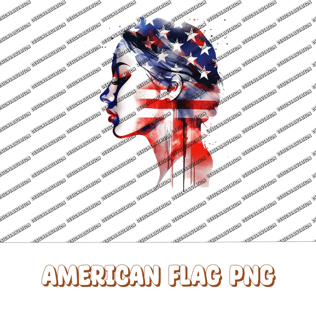 American Flag PNG, Colorful American Flag, American Flag, Digital ...
