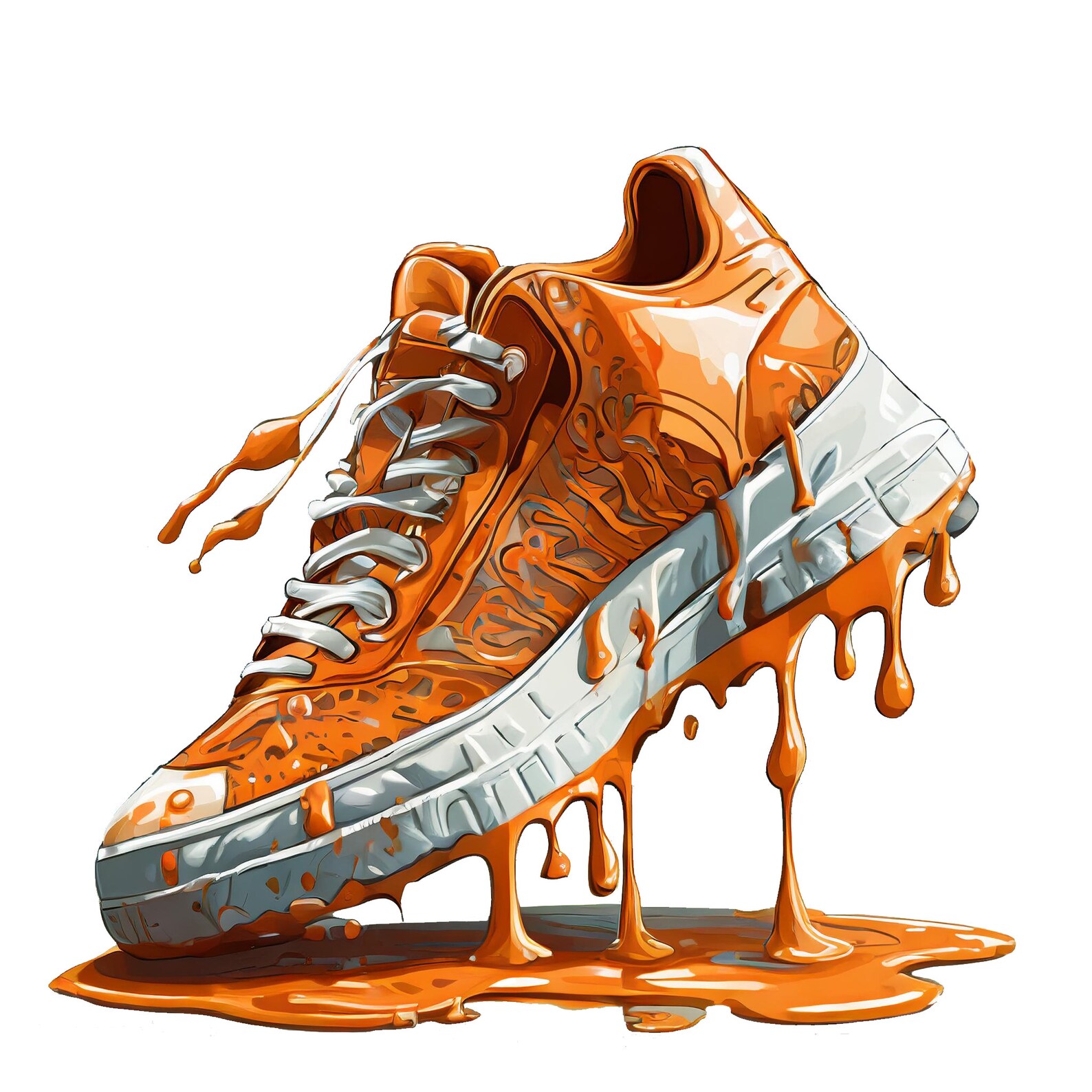 Dripping Sneakers Png, Dripping Sneakers Clipart, Sublimation Design ...