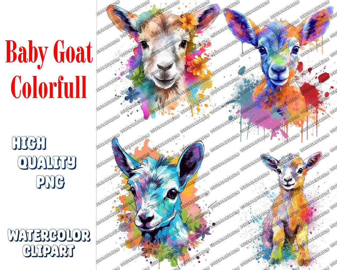 Baby Goat PNG Baby Goat Portrait PNG Baby Goat Illustration Baby Goat ...