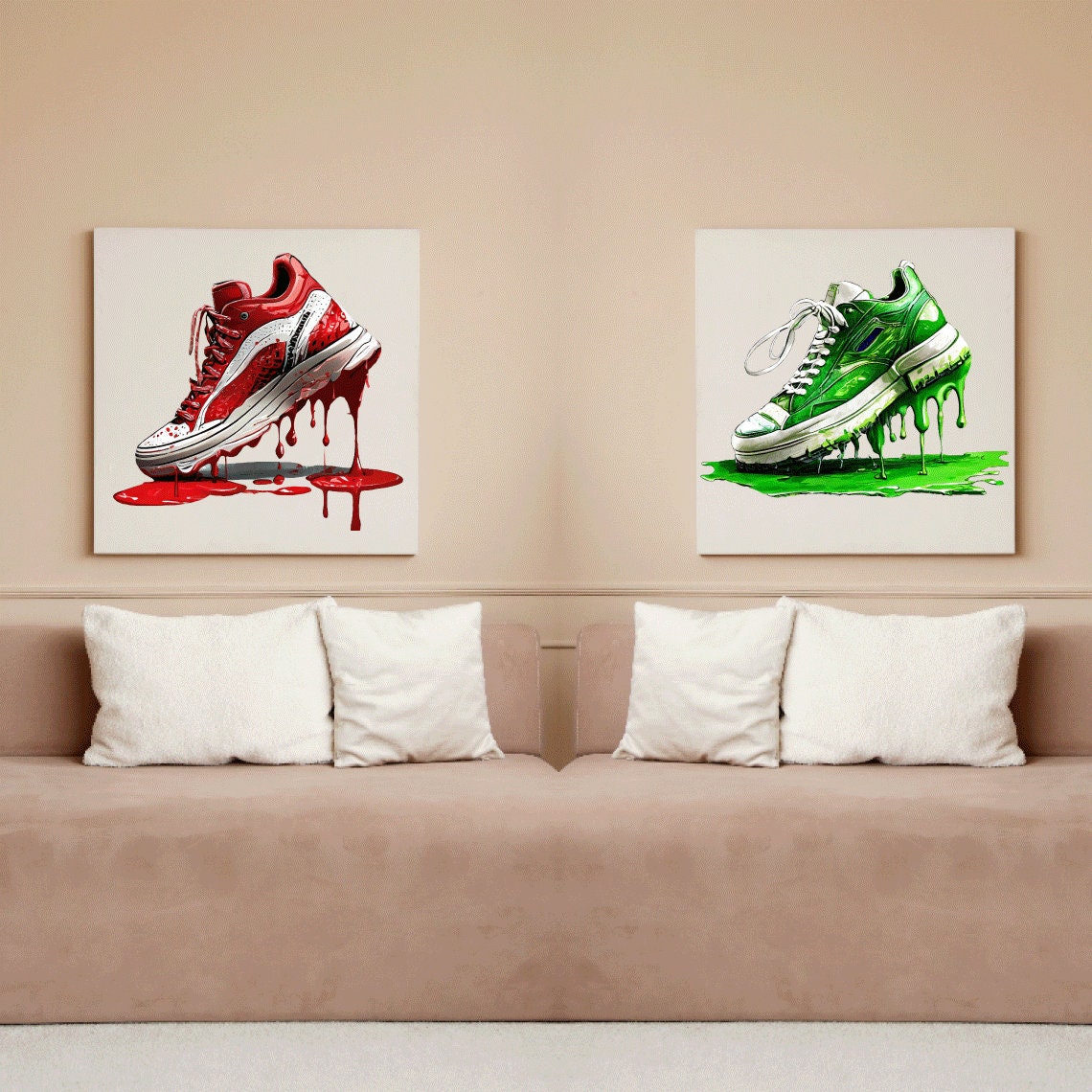 Dripping Sneakers Png, Dripping Sneakers Clipart, Sublimation Design ...