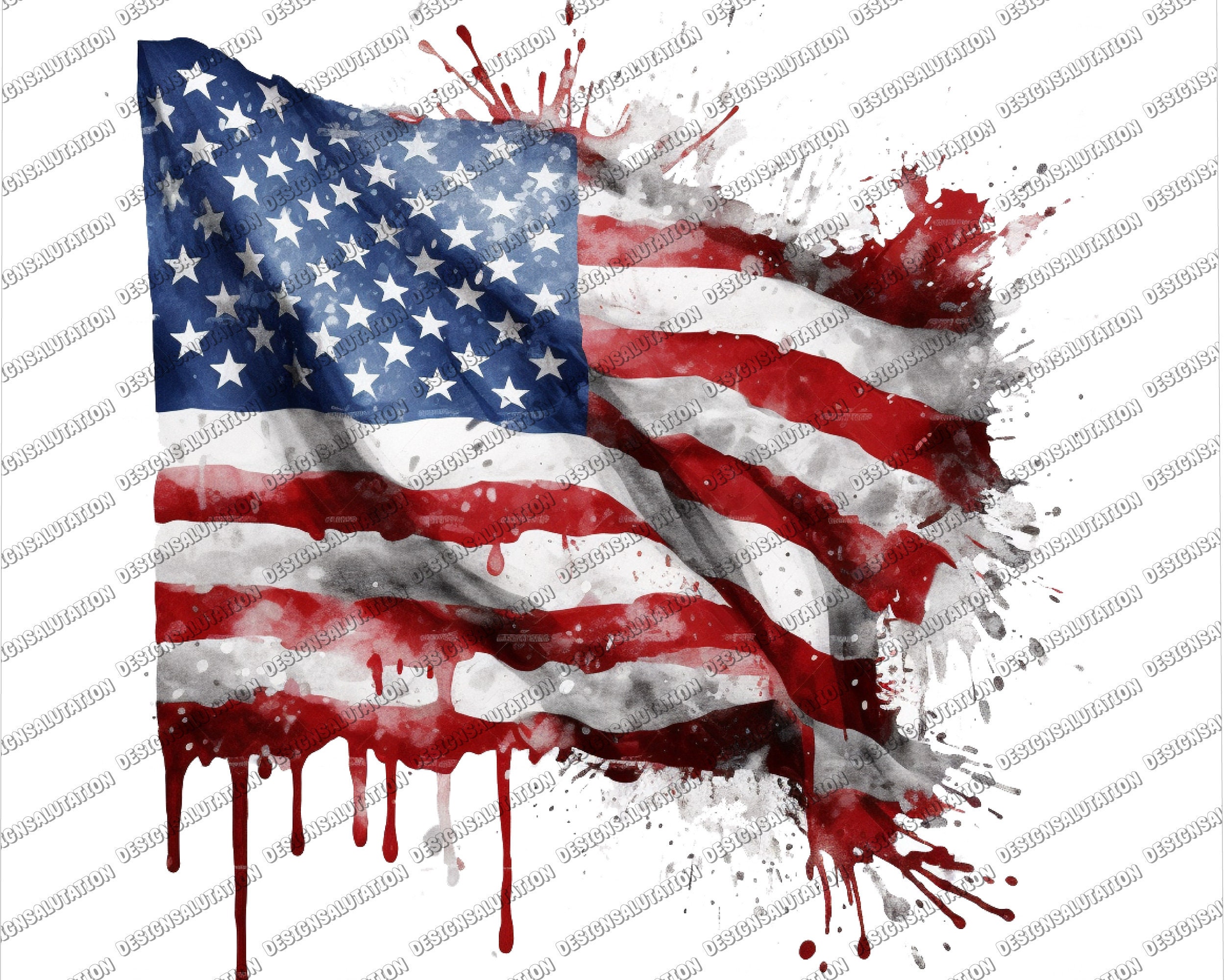 American Flag PNG American Flag Portrait Flag Illustration Flag ...