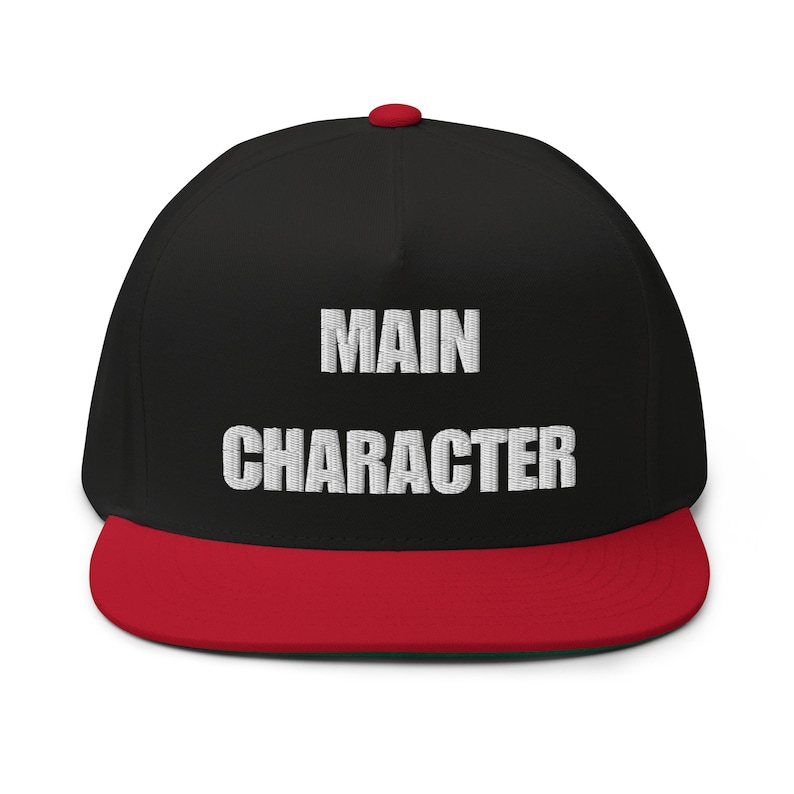 Main Character 5-panel Flat Bill Cap - Etsy