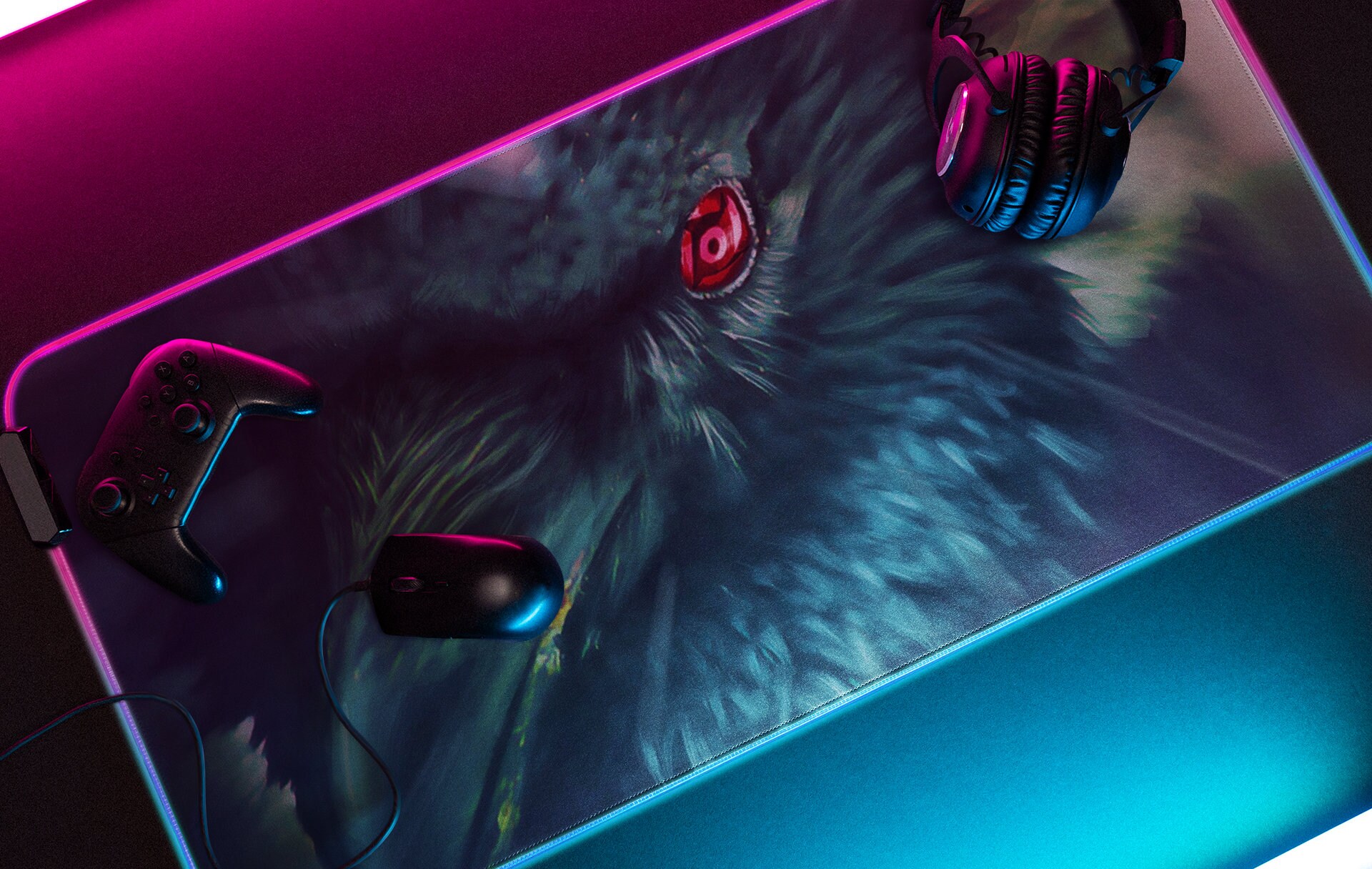 Anime LED Mouse Pad - Itachi's Raven sold by Gerard Ryan | SKU 43186504 ...