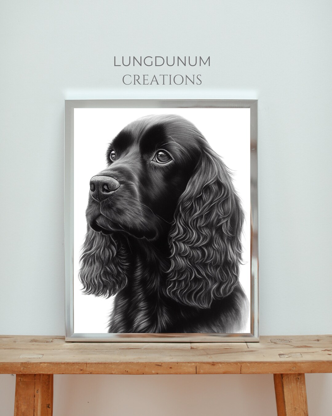The Endearing Cocker Spaniel le Cocker Original Digital - Etsy