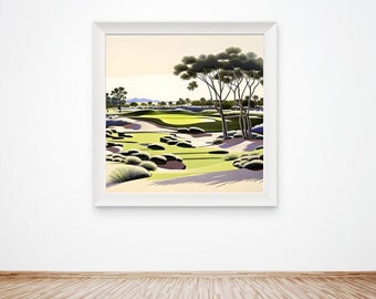 TPC Sawgrass Golf Course Poster Print SVG PNG Digital - Etsy