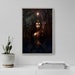 Lilith Art Print, Gothic Demon Goddess, Dark Wicca Wall Decor (digital ...