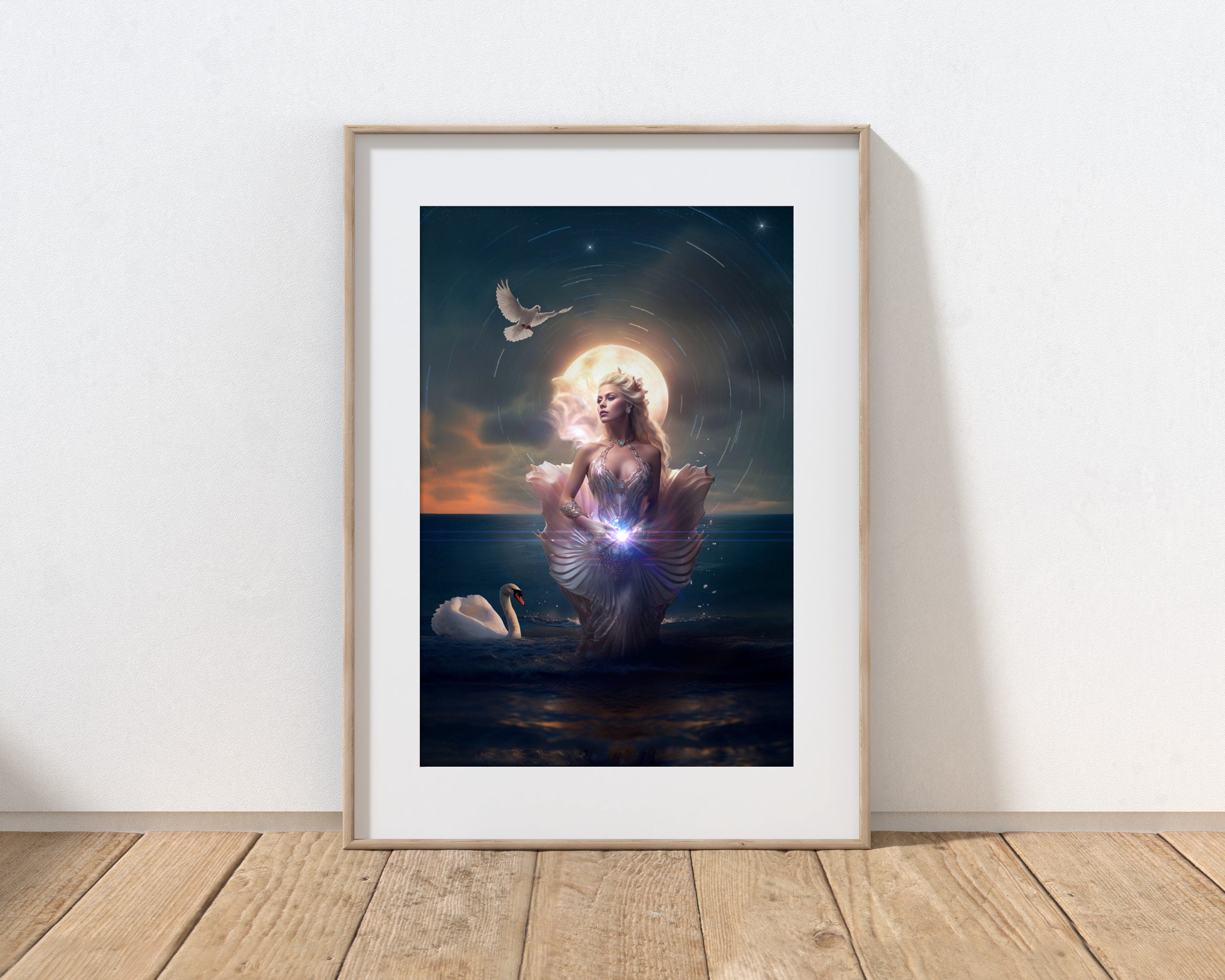 Aphrodite, Wall Art Print Digital Download, Greek Goddess of Love and ...