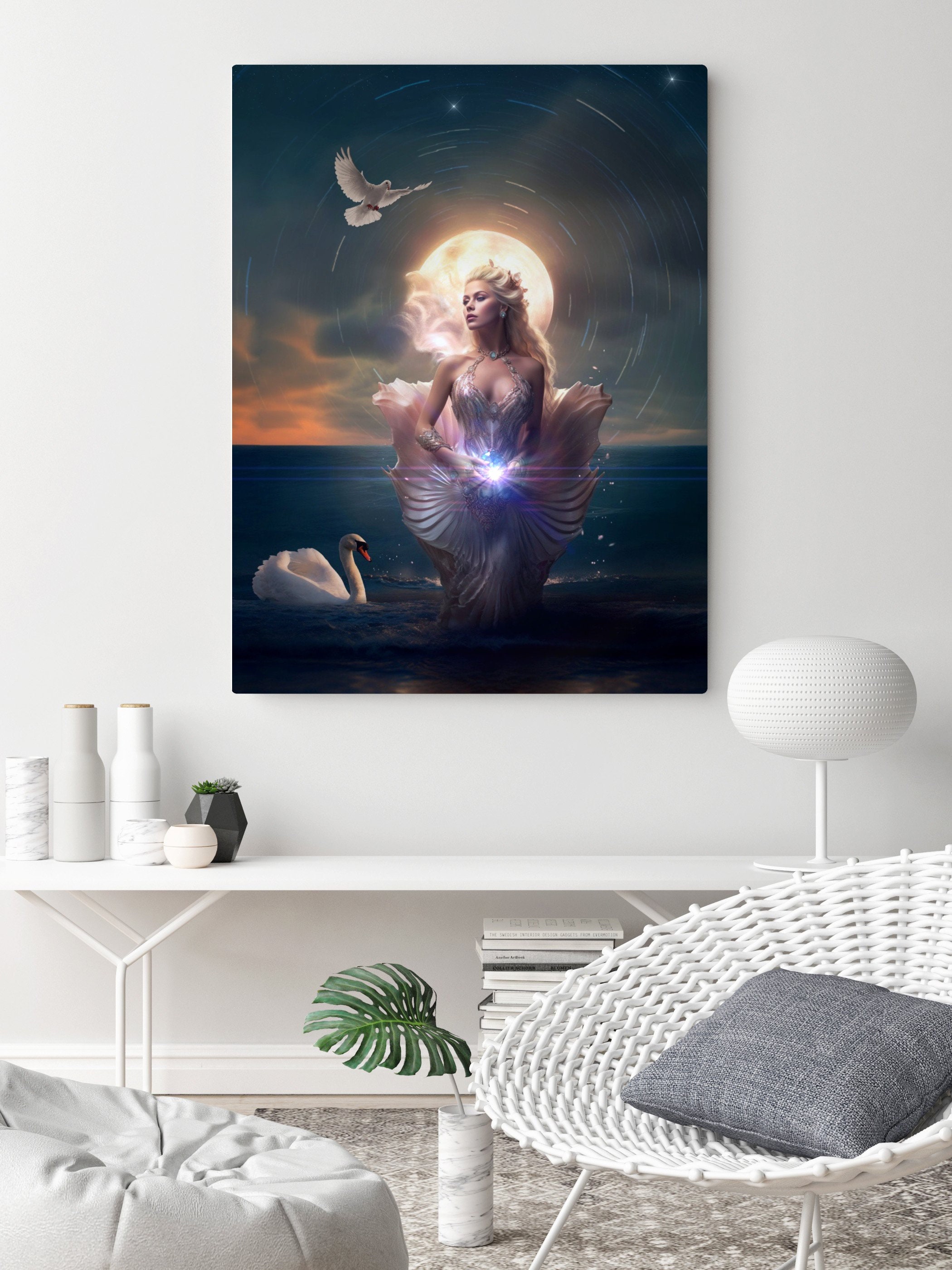 Aphrodite, Wall Art Print Digital Download, Greek Goddess of Love and ...