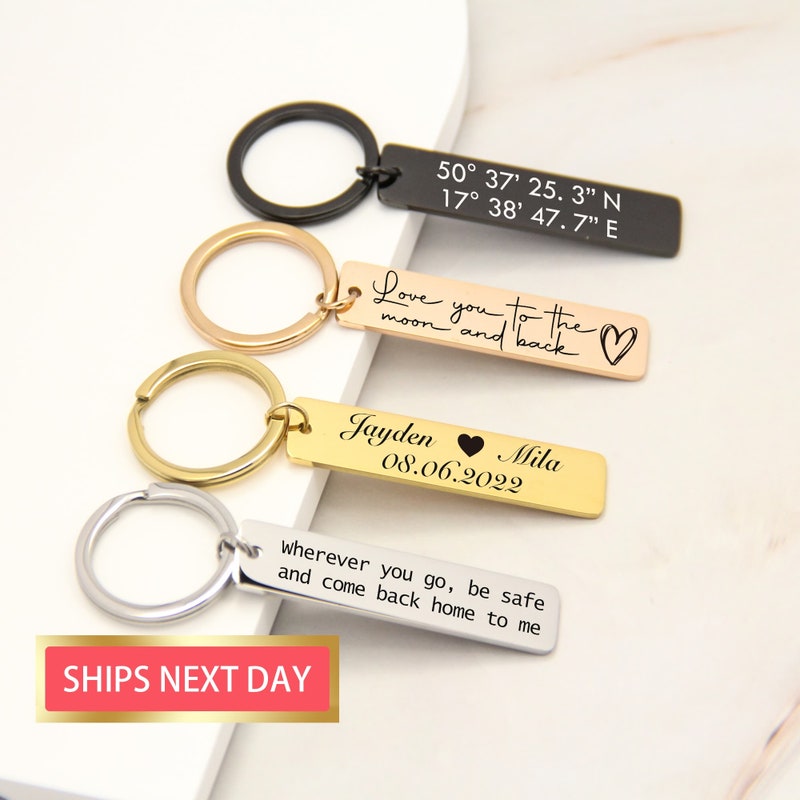 Custom Keychain - Etsy