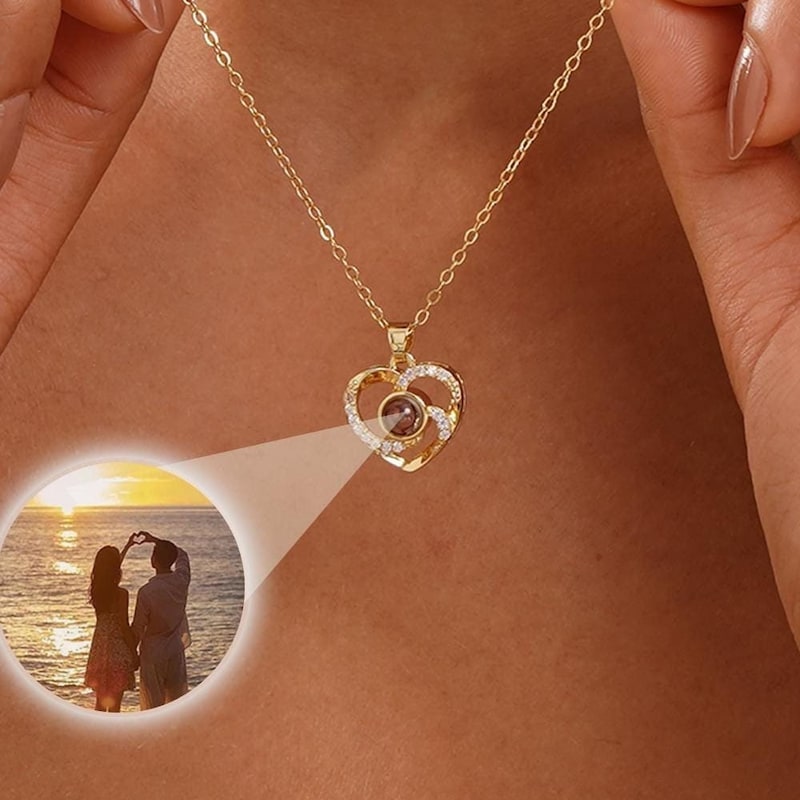 Personalized Photo Necklace - Etsy