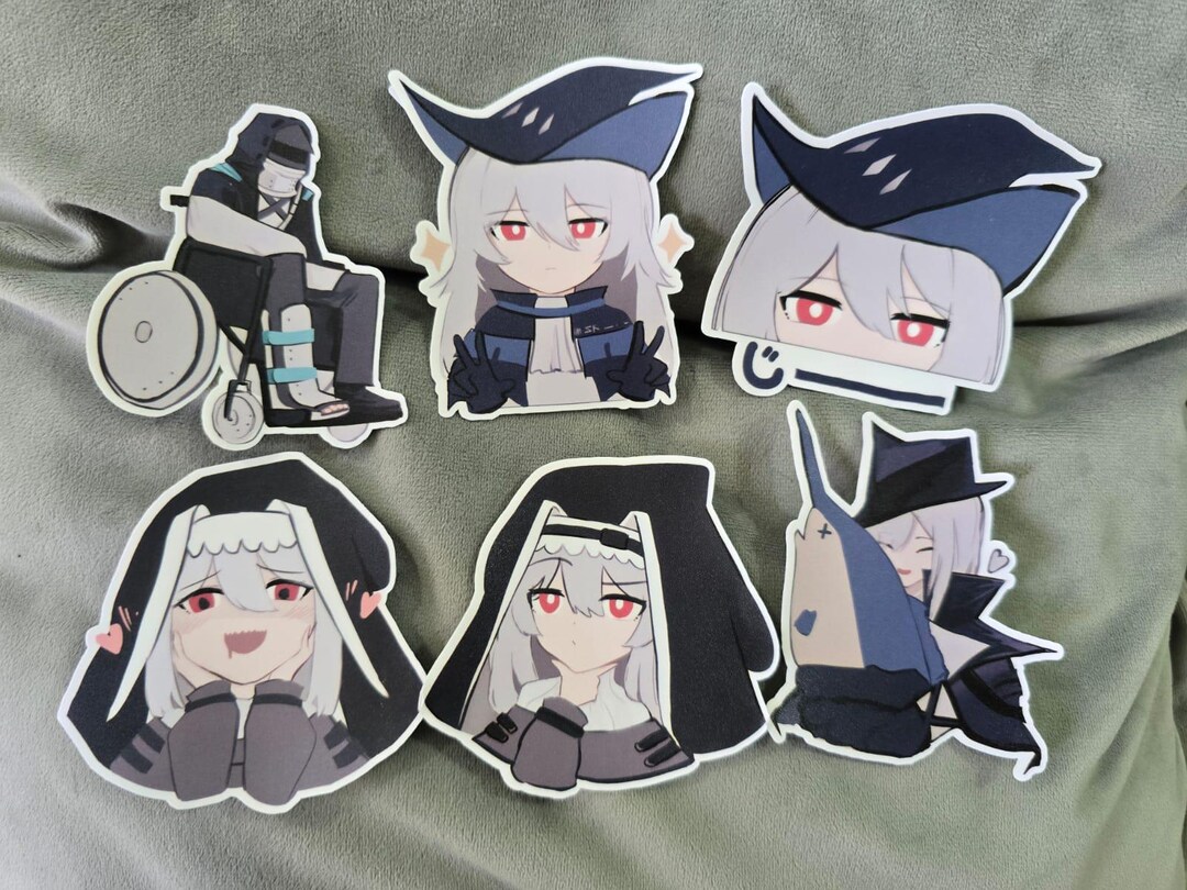Arknights Seaborn Collection 1 Waterproof Sticker X6 ! - Original ...