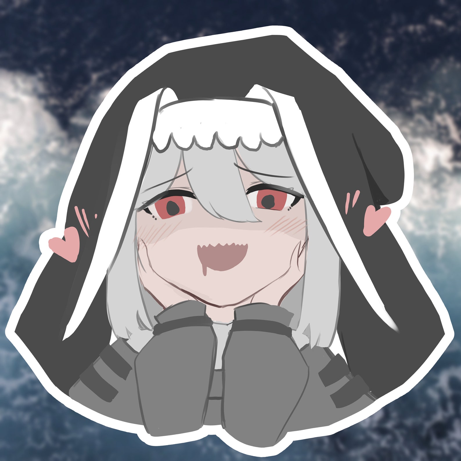 Arknights Seaborn Collection 1 Waterproof Sticker X6 Original Creator ...