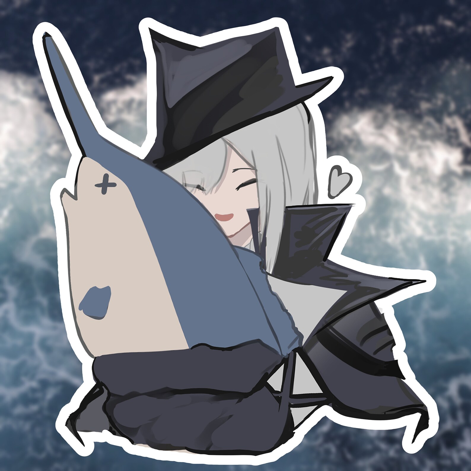 Arknights Seaborn Collection 1 Waterproof Sticker X6 Original Creator ...