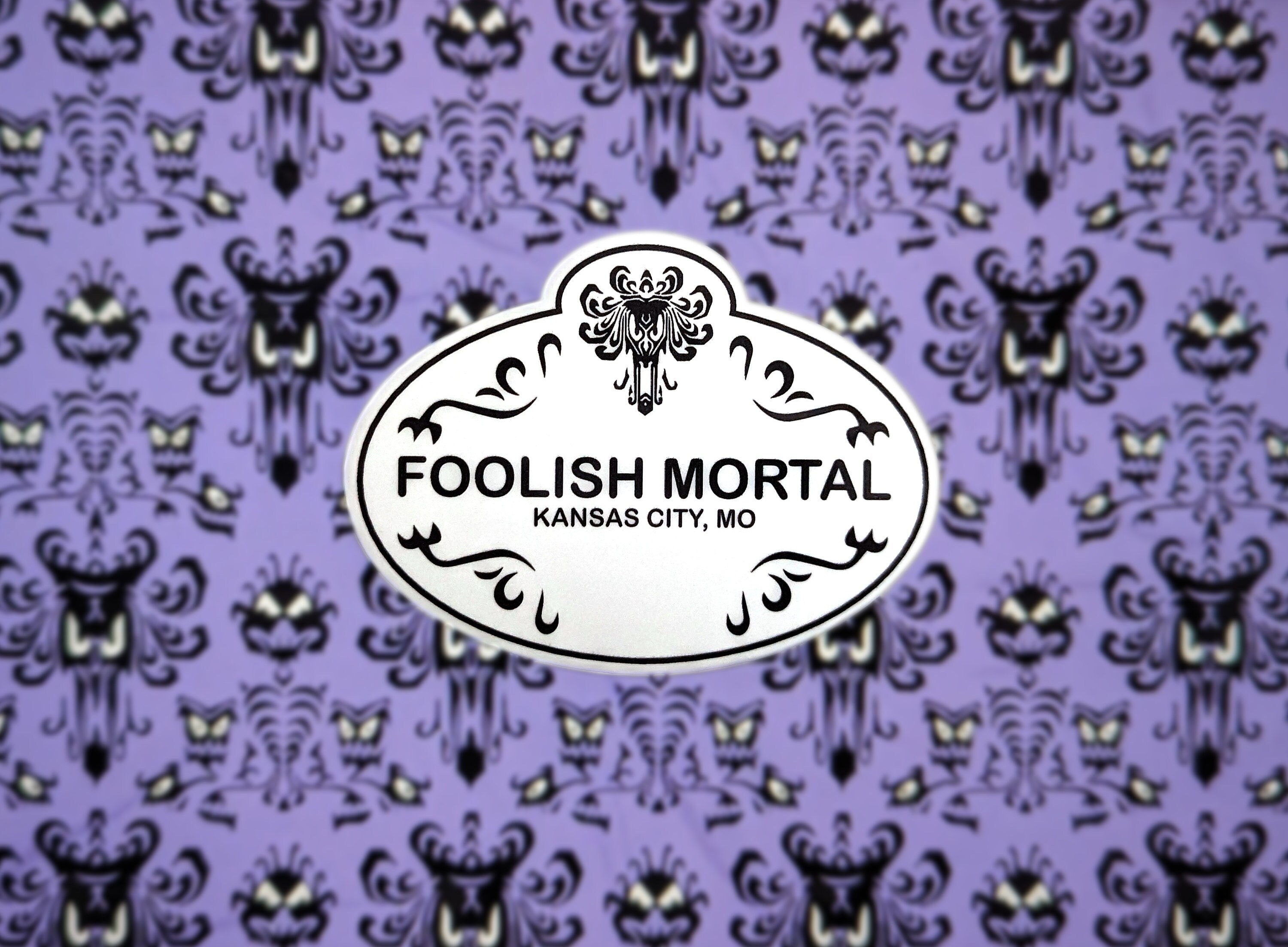 Personalized Haunted Mansion Name Tag, MNSSHP Costume Name Tag, Mouse ...