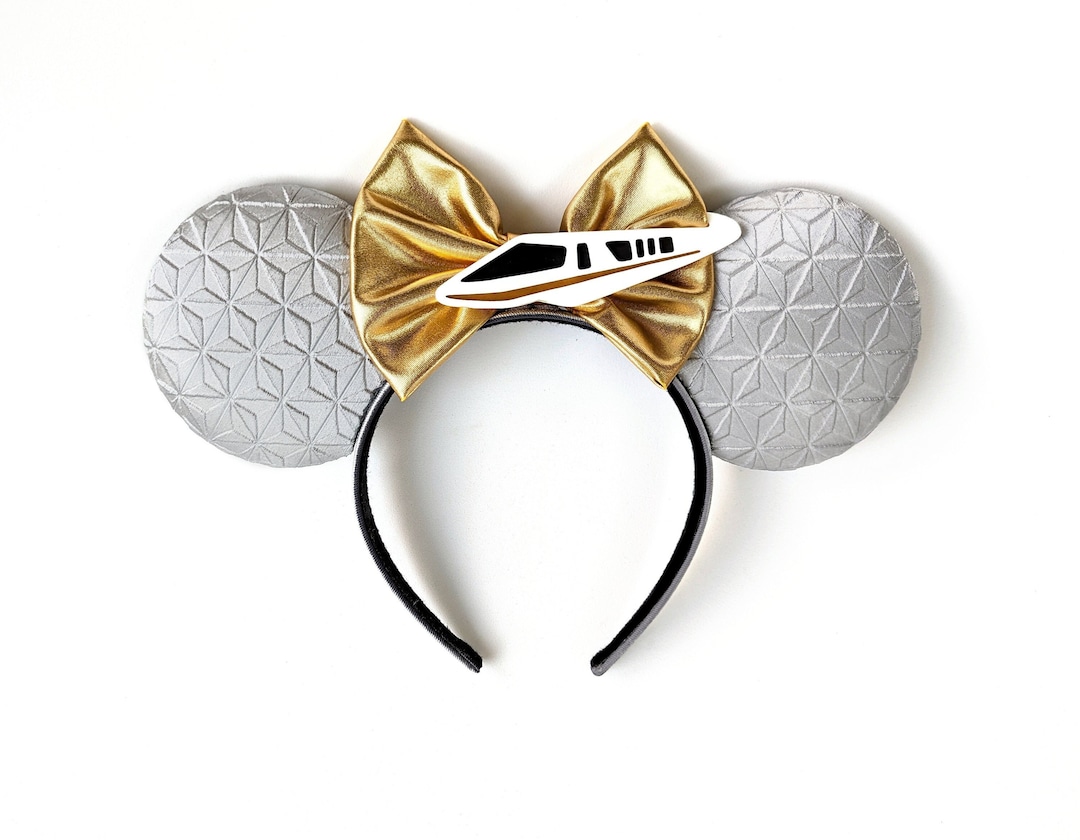 Monorail Mouse Ears, Spaceship Earth Mouse Ears, Geodesic Sphere Ears ...