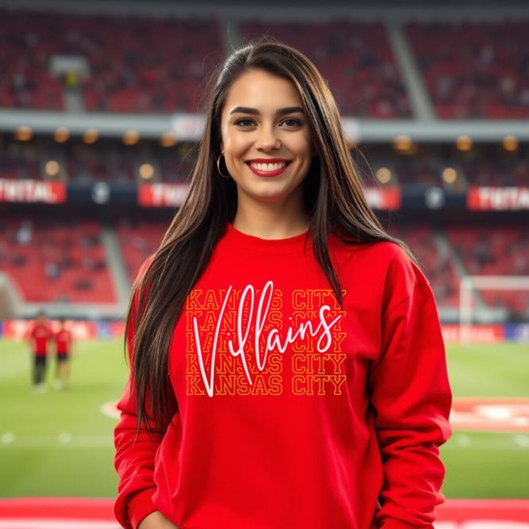 Villains Kansas City Football Sweatshirt, KC Champions Football ...