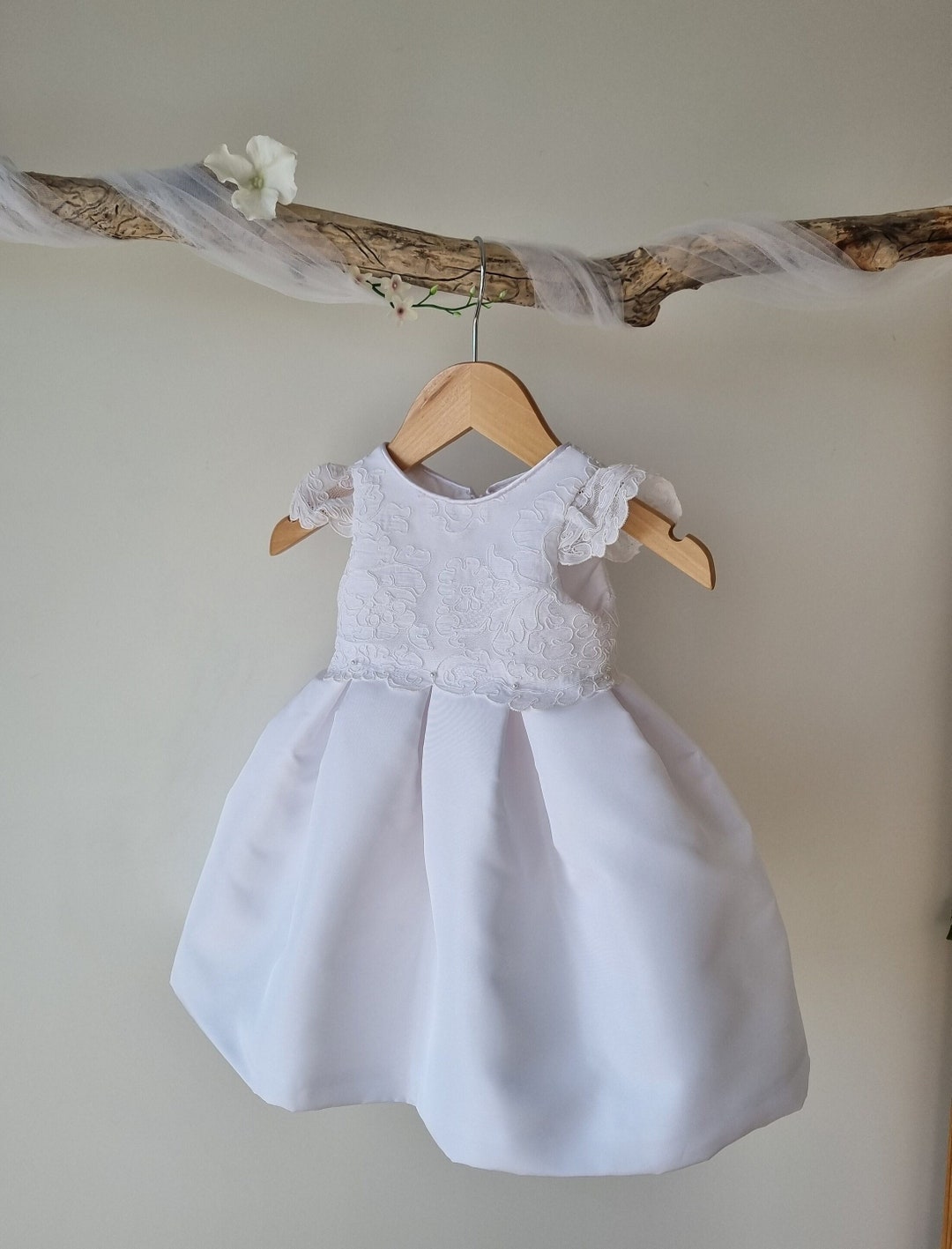 Baptism Dress Model Micky, Baptism Dress, Baby Baptism Dress, Girl ...