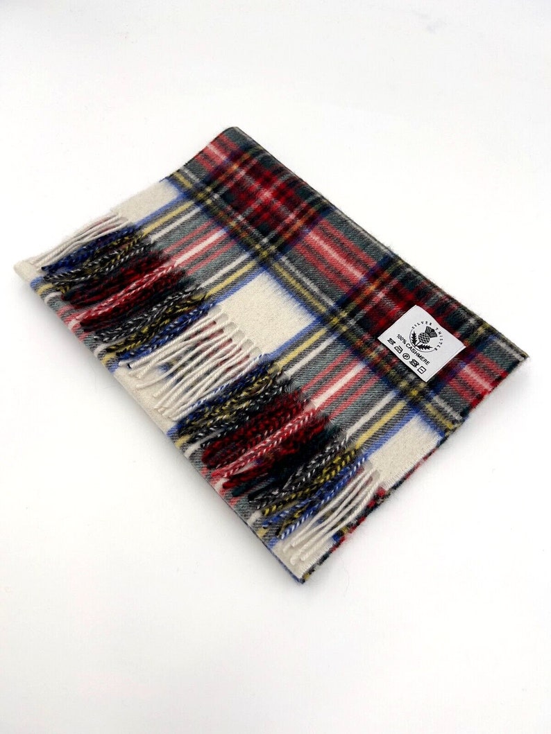 Unique Stewart Dress Tartan Scarf 100% Luxury Soft Cashmere Finest ...