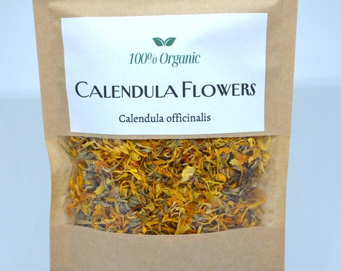 Calendula Flowers | Calendula Officinalis | Dried Whole Flowers| Herbal ...