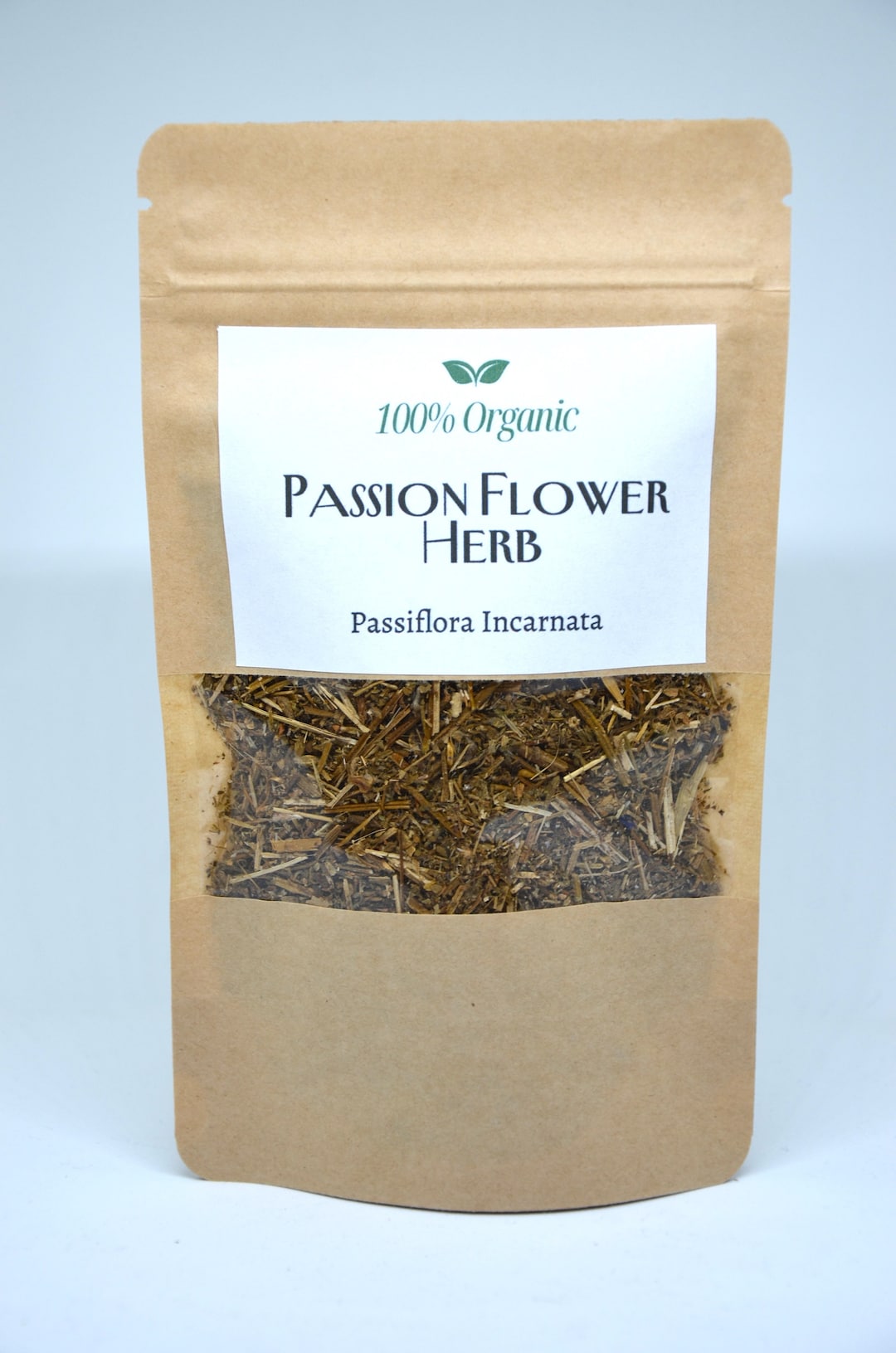 Organic Passion Flower Herb, Passiflora Incarnata, Organic Dried Herb ...