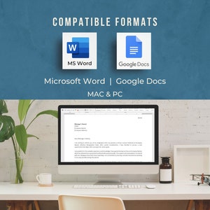 Nurse Resignation Letter Template for Word & Google Docs, Professional ...