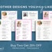 Sorority Resume Template, Blue Rush Resume Template With Photo and ...