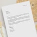 Resignation Letter Template for Word & Google Docs Professional 2 Weeks ...